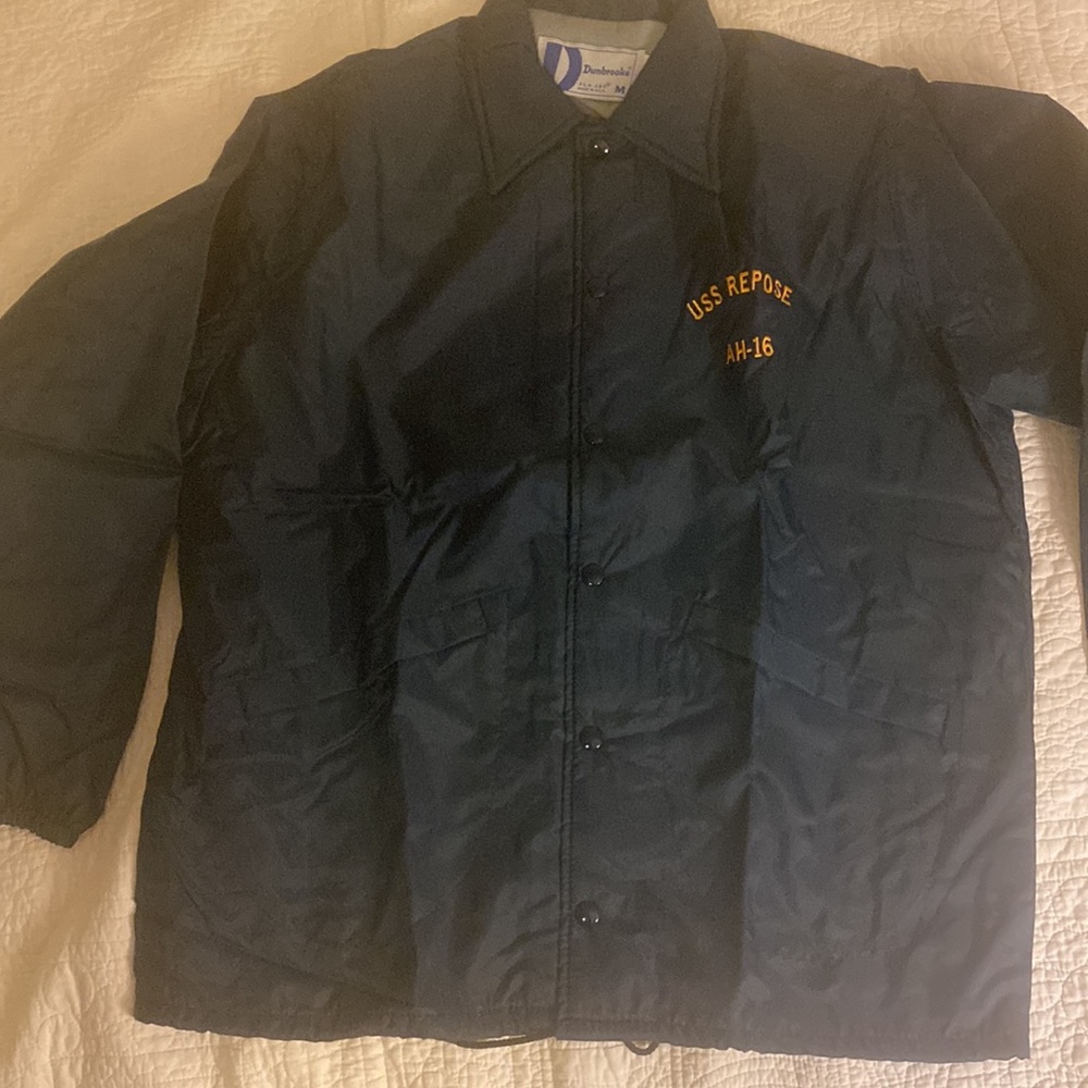 Vintage Vietnam War Uss Repose Ah-16 Hospital Ship Au… - Gem